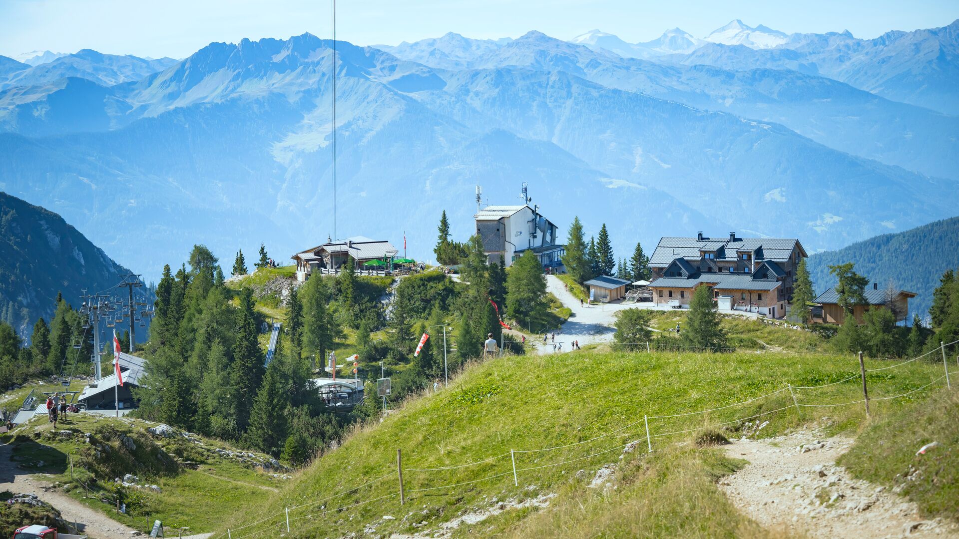Bergstation Rofan Seilbahn - Schafsteigsattel - Kramsach ...